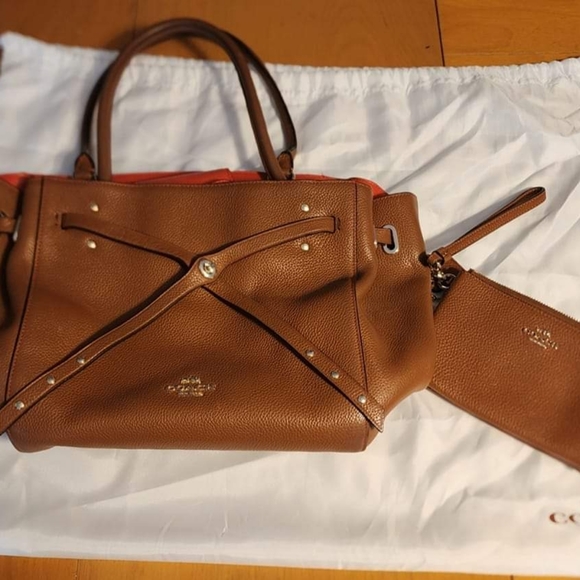 Coach | Bags | Coach Turnlock Tie Tote | Poshmark